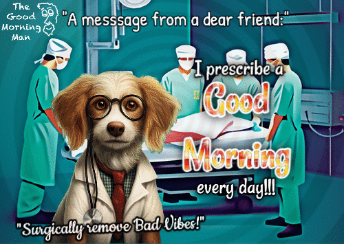 Take a scalpel to negativity! GOOD MORNING NO MATTER WHAT!!! : r ...