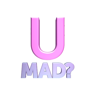 U Mad Reaction Sticker by Njorg for iOS & Android | GIPHY