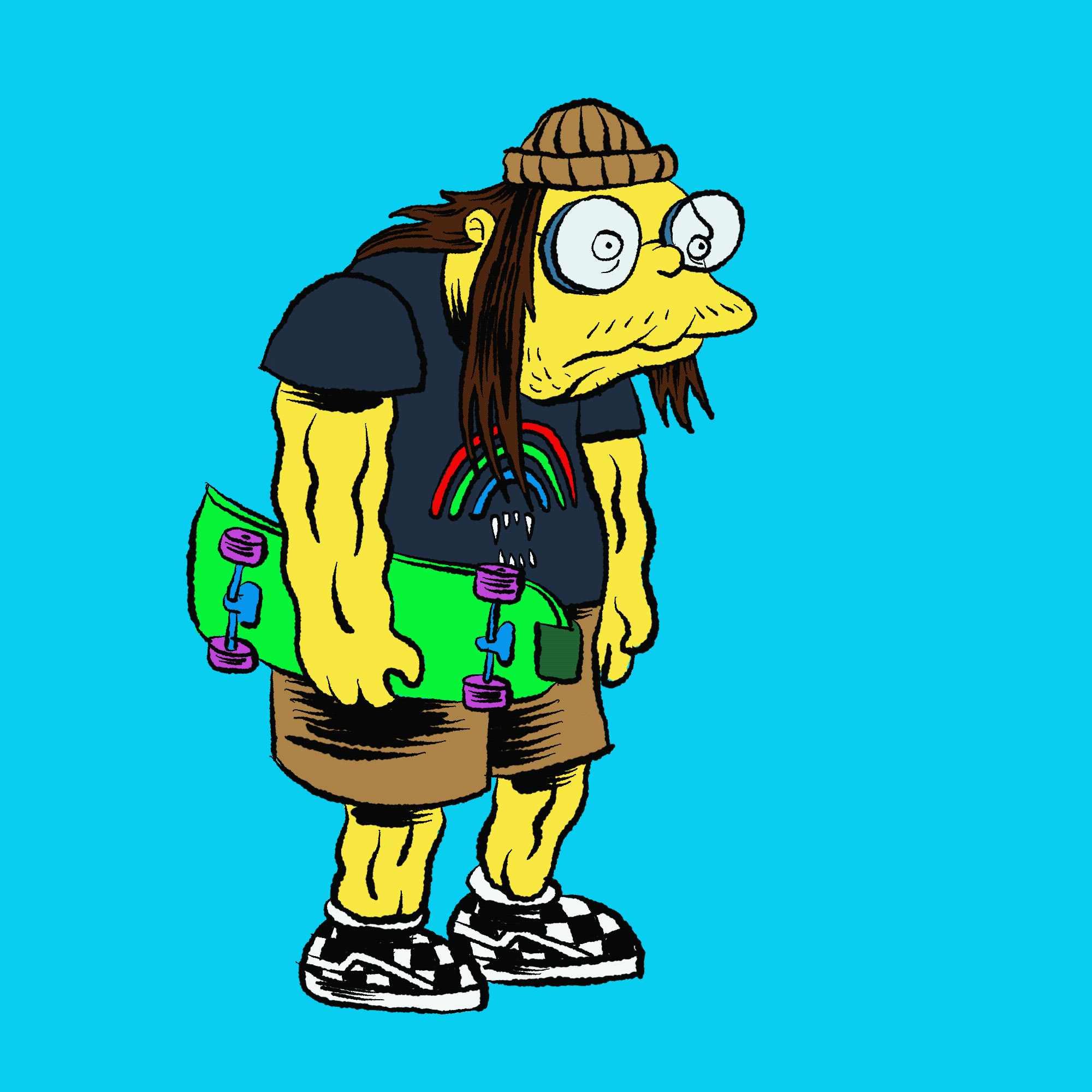 Hans Moleman Simpsons GIF by kinjiro - Find & Share on GIPHY
