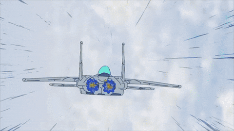 Flying Top Gun GIF by Noise Nest Network - Find & Share on GIPHY