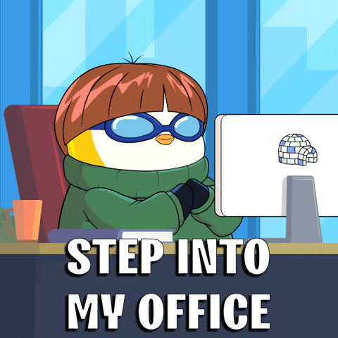 Step-into-my-office GIFs - Get the best GIF on GIPHY