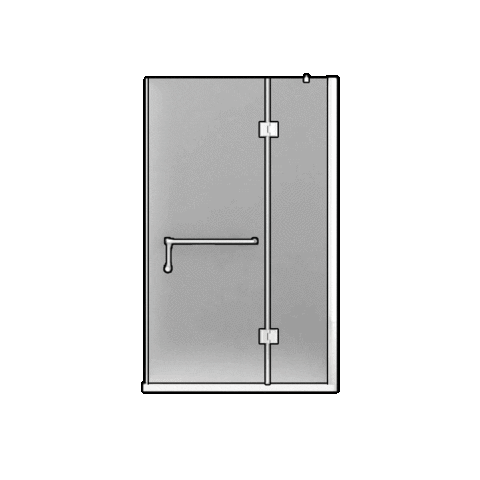 Glass Shower Sticker by Durovin Bathrooms for iOS & Android | GIPHY