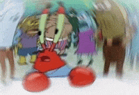 Mr Krabs Dancing Gif