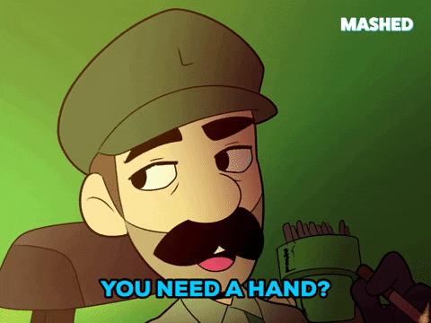 You Need A Hand GIFs - Get the best GIF on GIPHY