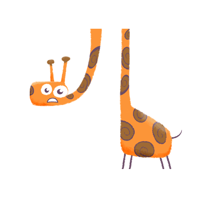 Scared Gigi Sticker by PlayKids for iOS & Android | GIPHY