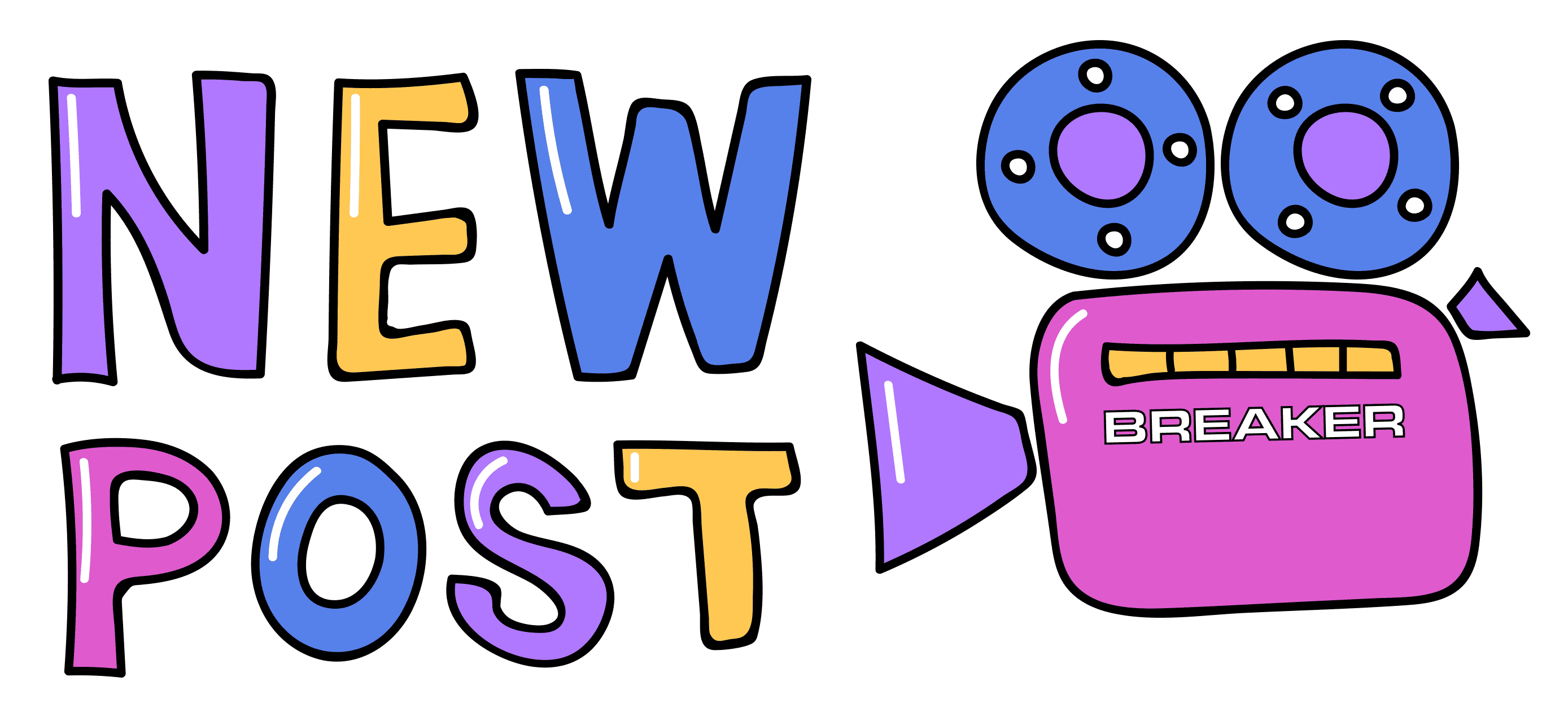 New Post Sticker by Breaker for iOS & Android | GIPHY