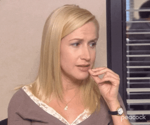Nervous Season 4 GIF by The Office - Find & Share on GIPHY