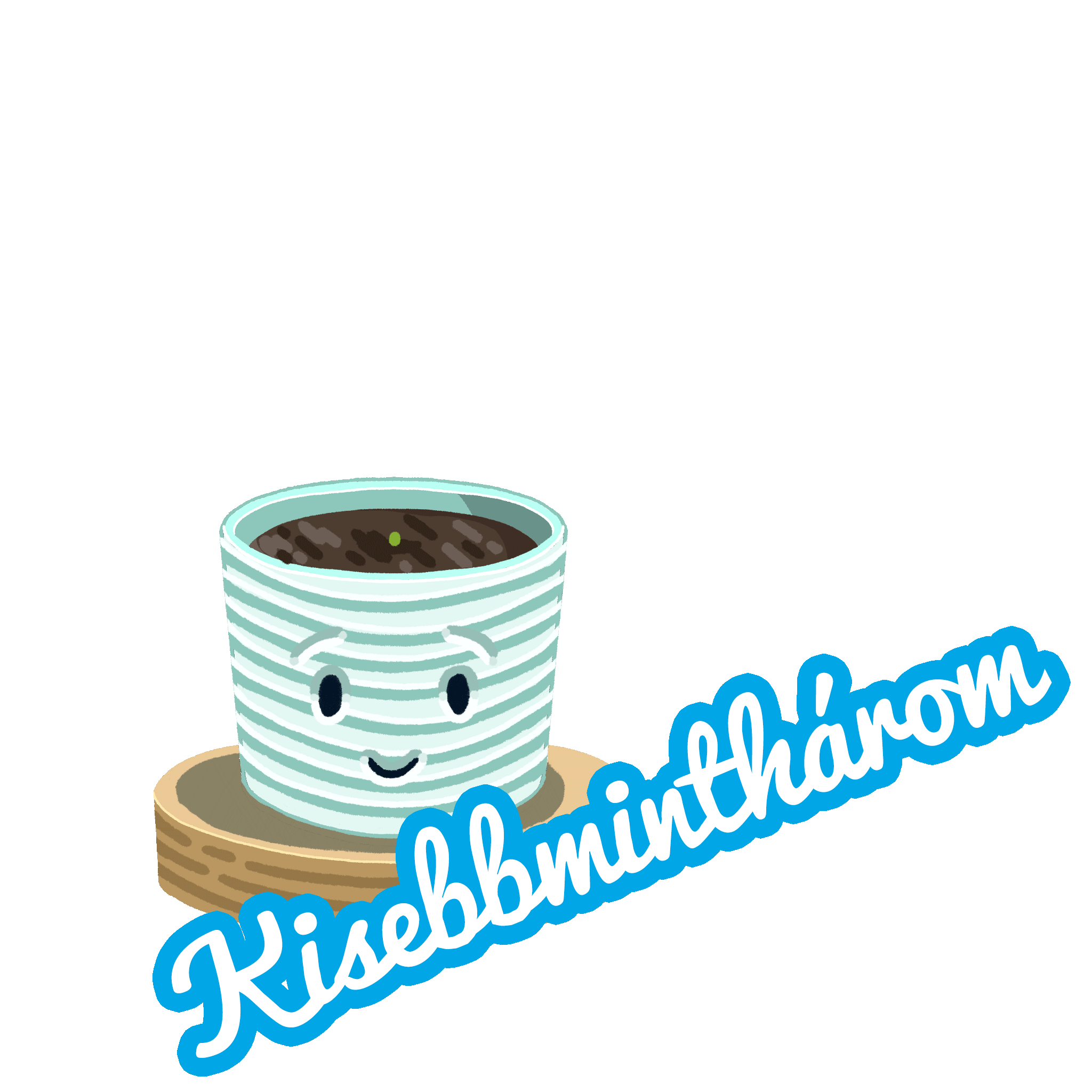 Plant Love Sticker by Telenor Hungary for iOS & Android | GIPHY