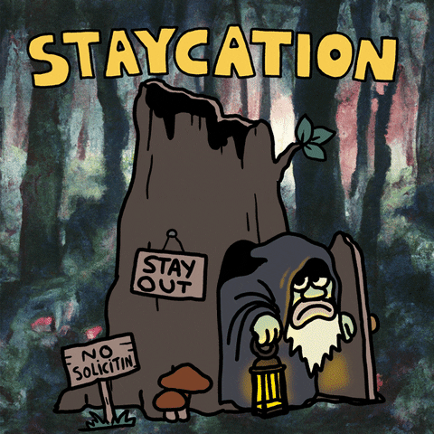 Staycation GIFs - Get the best GIF on GIPHY