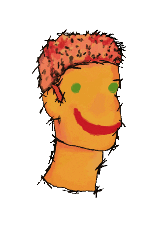 Cartoon Blinking Sticker for iOS & Android | GIPHY