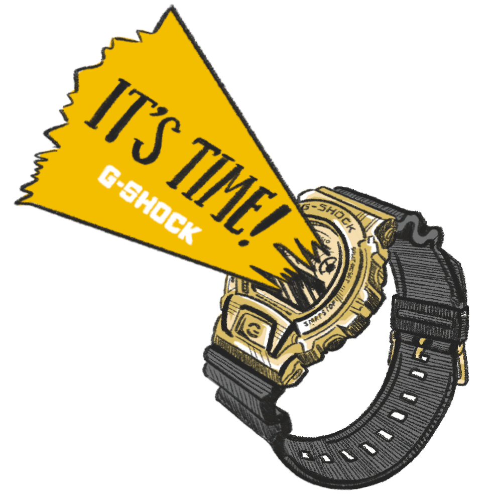 Its Time Sticker by CASIO G-SHOCK Offical for iOS & Android | GIPHY