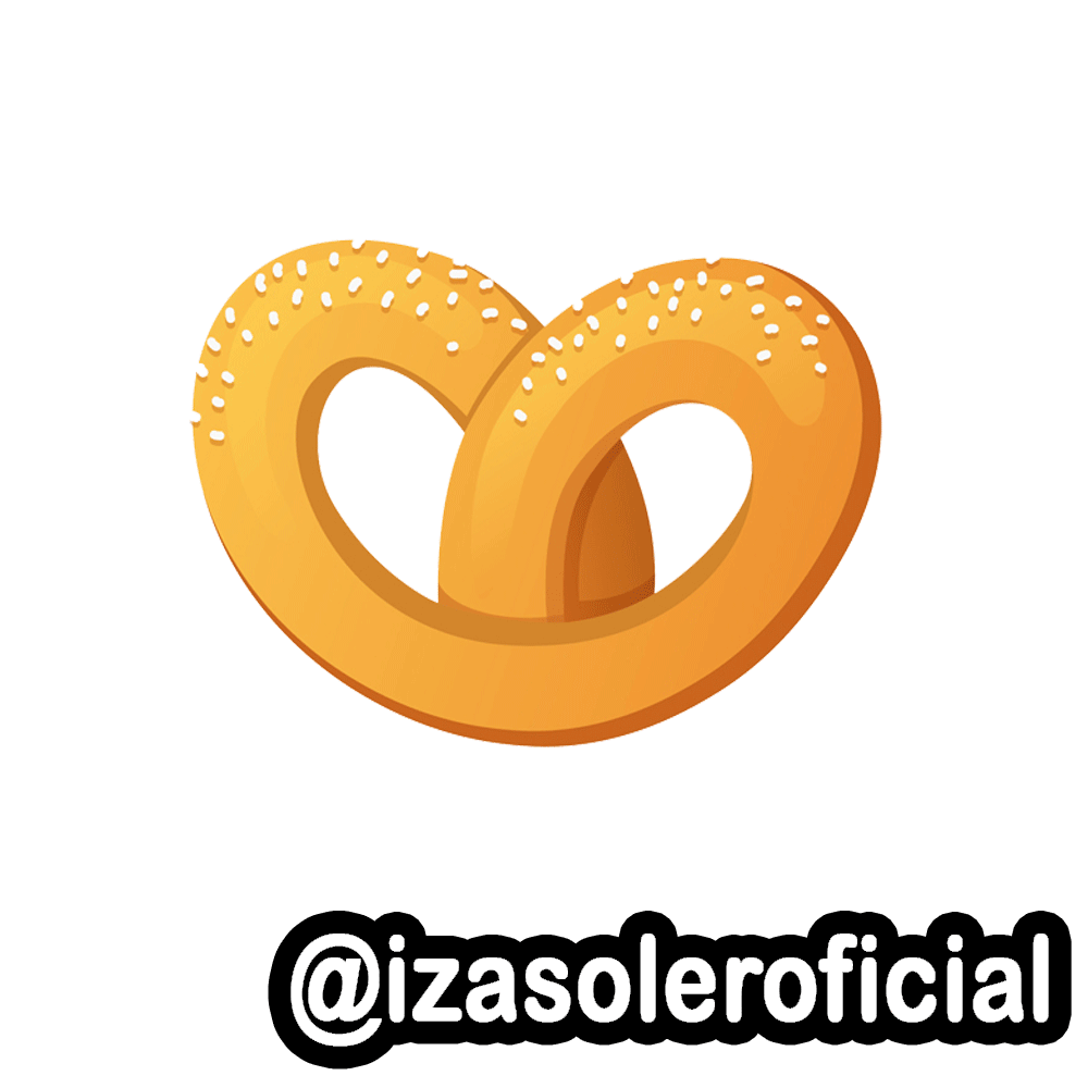 Pretzel Sticker by Izasoler for iOS & Android | GIPHY