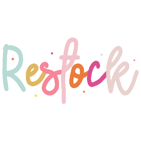 Restock Sticker by HijabChic for iOS & Android | GIPHY