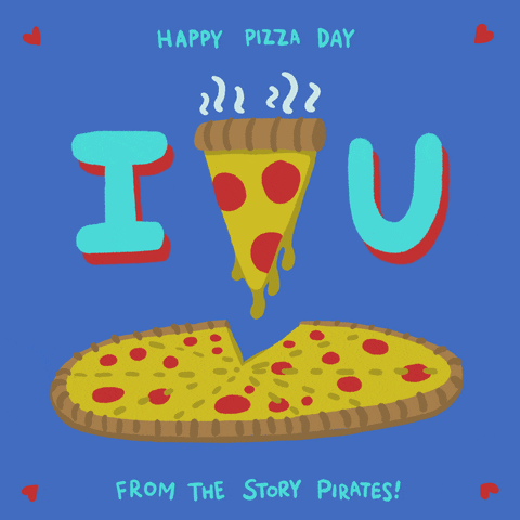 Happy-pizza GIFs - Get the best GIF on GIPHY