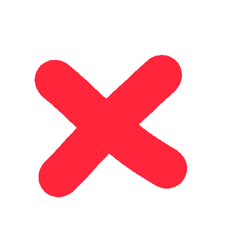 X No Sticker for iOS & Android | GIPHY
