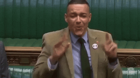 Clive Lewis Ew GIF by GIPHY News - Find & Share on GIPHY