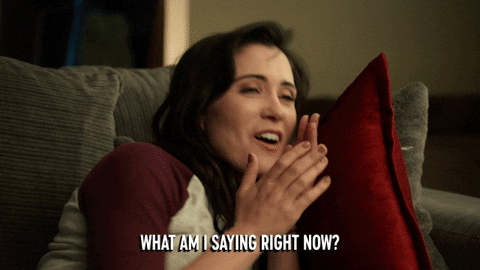 What Am I Saying Right Now GIFs - Get the best GIF on GIPHY