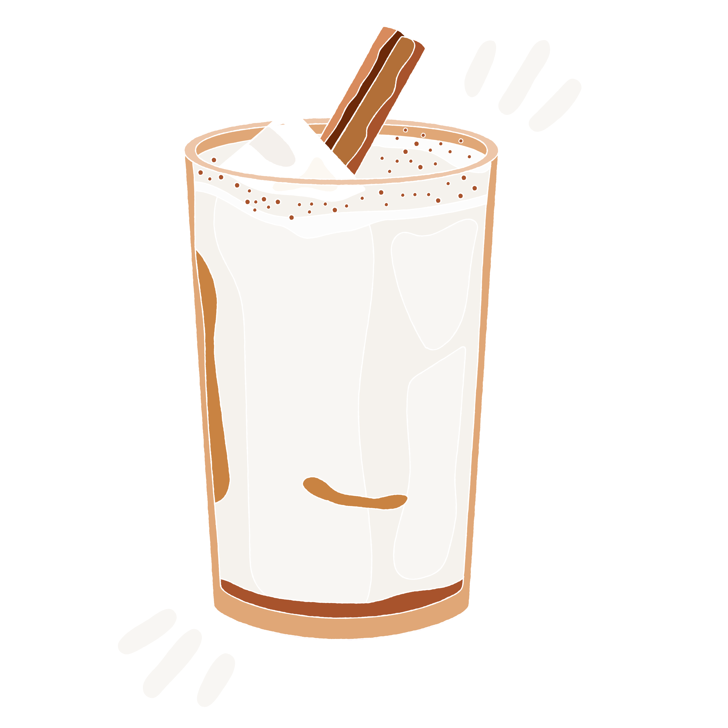 December Horchata Sticker by mnnfrr for iOS & Android | GIPHY