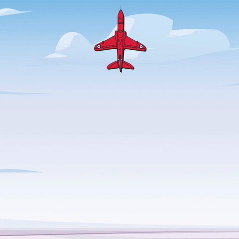 Red Arrows Aviation Gif By Air Force Gif - Find & Share on GIPHY