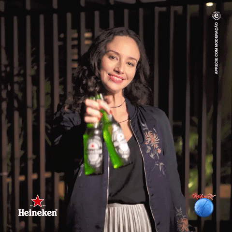 Rock N Roll Beer GIF by Heineken Brasil - Find & Share on GIPHY