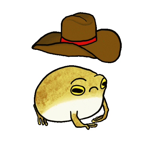 Happy Frog Sticker by Hiss Art for iOS & Android | GIPHY