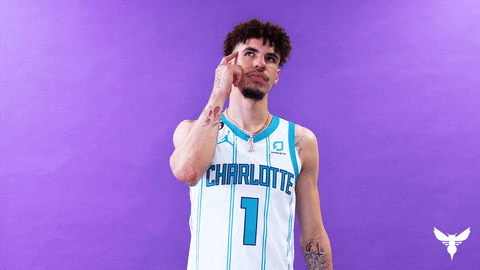 Lamelo Ball Nba GIF by Charlotte Hornets - Find & Share on GIPHY