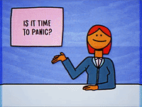 Panic Animated Gif