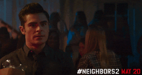 Zac Efron Rage By Neighbors Find And Share On Giphy