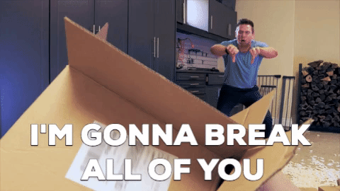 Breaking Boxes GIFs - Get the best GIF on GIPHY