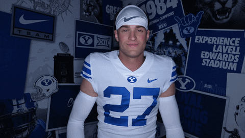 Byu Football GIF by BYU Cougars - Find & Share on GIPHY