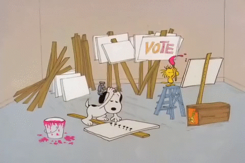 Youre Not Elected Charlie Brown GIF by Peanuts - Find & Share on GIPHY
