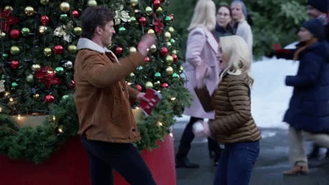 Christmas Time GIF by Hallmark Channel - Find & Share on GIPHY