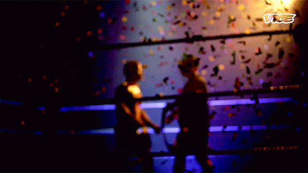 Professional Wrestling Hug GIF by DARK SIDE OF THE RING - Find & Share ...