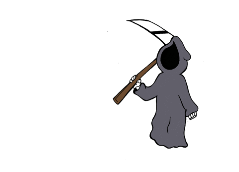 Grim Reaper Halloween GIF by Concepts Ad - Find & Share on GIPHY