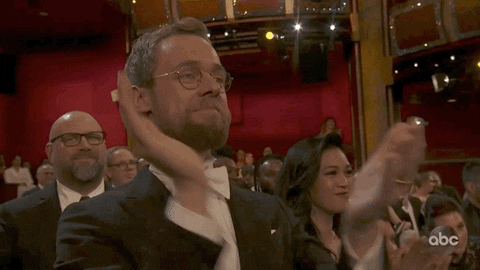 Clapping Oscars GIF by The Academy Awards - Find & Share on GIPHY