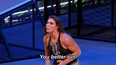 Yelling You Better Run GIF by Ultimate Tag - Find & Share on GIPHY