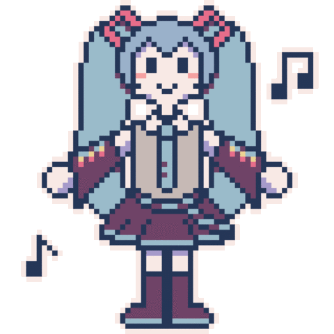 Vocaloid Pixel Art