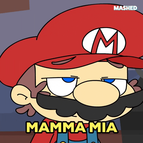 Mario's Monster Moustache by Mashed | GIPHY