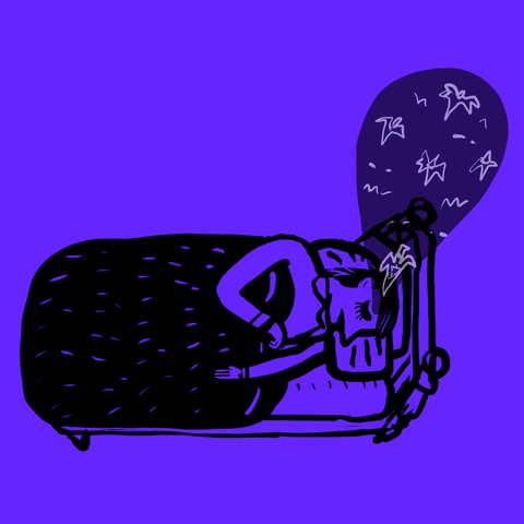 Animation Sleeping GIF by Darién Sánchez - Find & Share on GIPHY