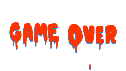 Game Over Geanimeerde Gif