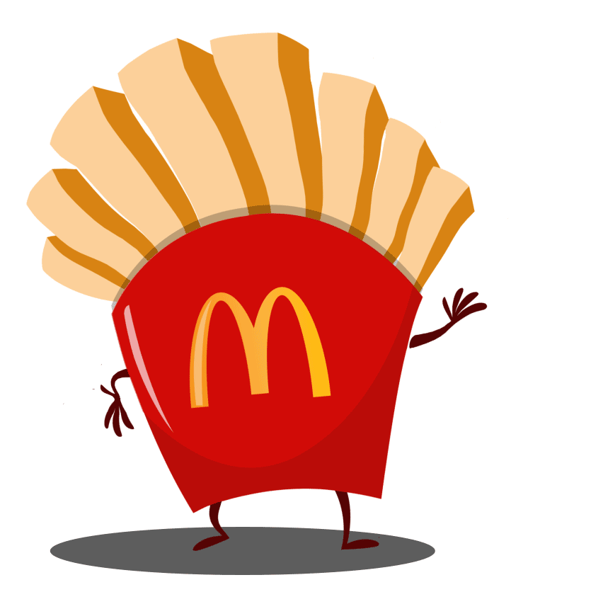 French Fries Mcdonalds Sticker by McDonald's Romania for iOS & Android ...