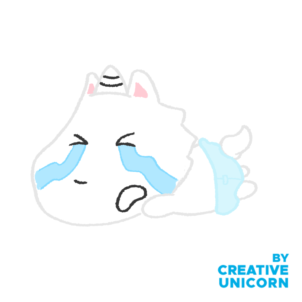 Baby Cry GIF by Creative Unicorn - Find & Share on GIPHY