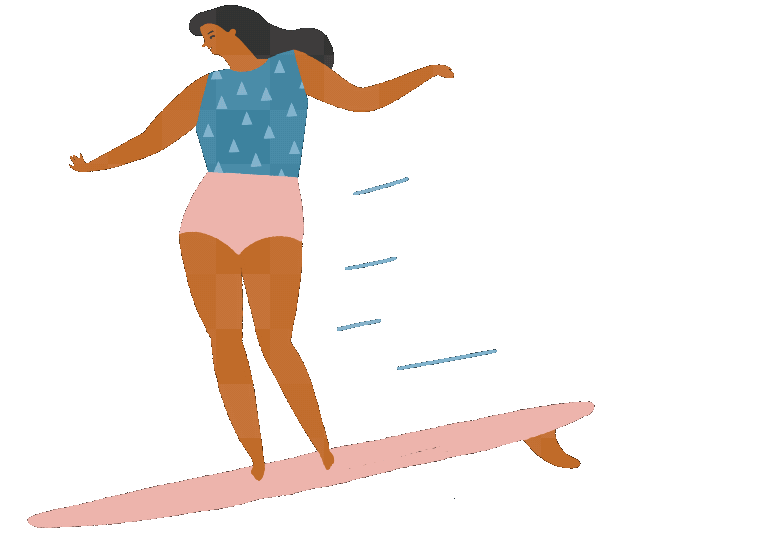 Girl Success Sticker by uhuhualoha for iOS & Android | GIPHY