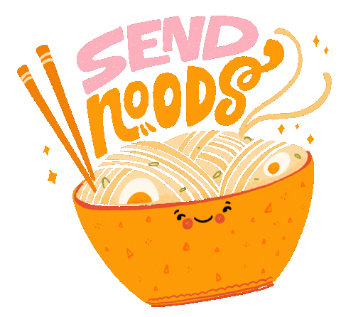 Noodles Ramen Sticker for iOS & Android | GIPHY