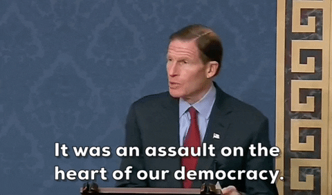 Richard Blumenthal January 6Th GIF by GIPHY News - Find & Share on GIPHY