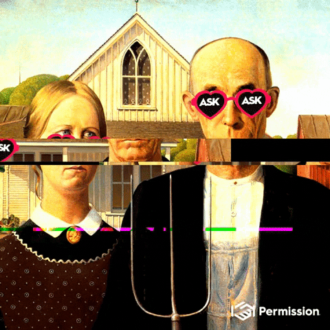 American Gothic Nft GIF by PermissionIO - Find & Share on GIPHY