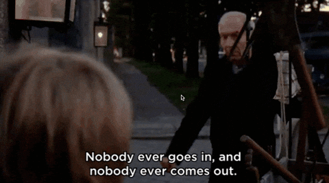 Nobody Ever Comes Out GIFs - Get the best GIF on GIPHY