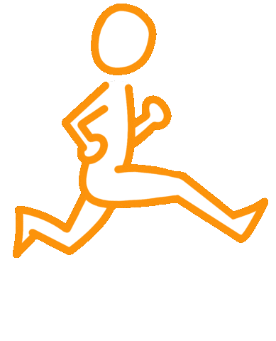 Run Running Sticker by irina H for iOS & Android | GIPHY