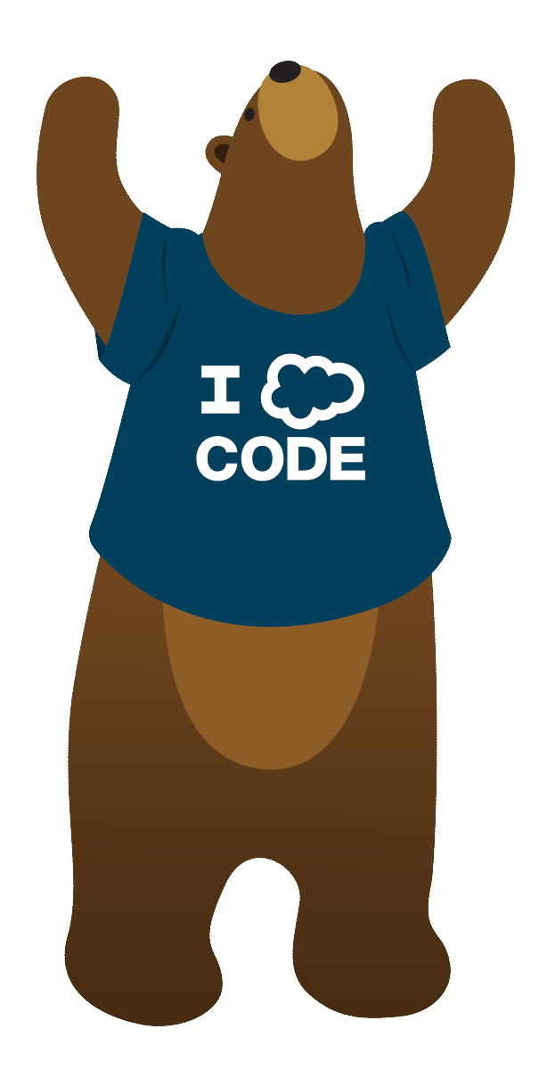 Bear Web Sticker by Dreamforce & Salesforce Events for iOS & Android ...