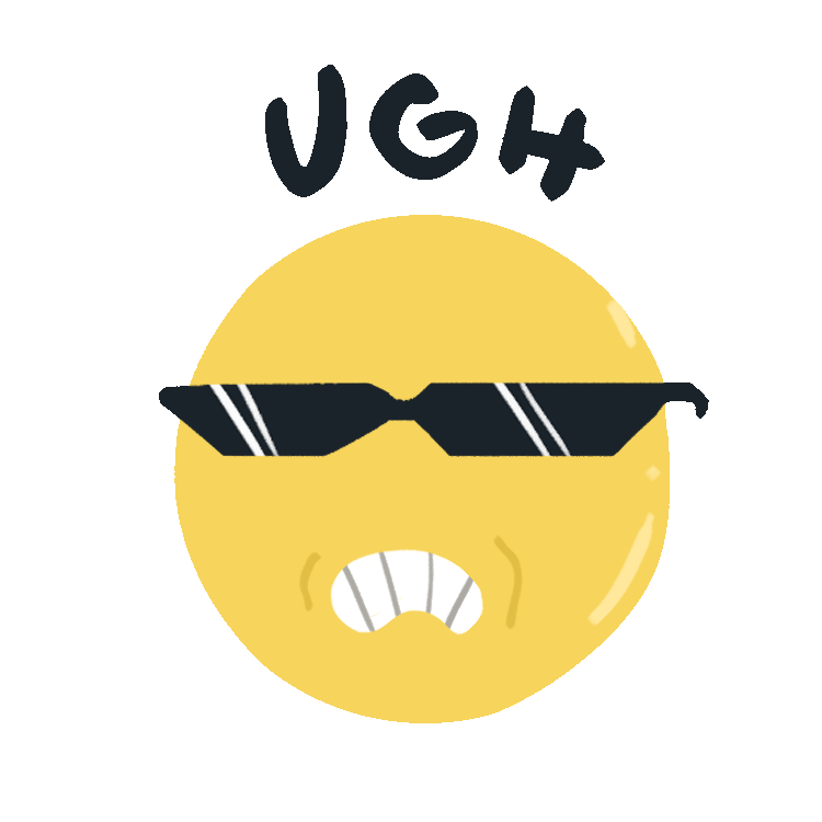 Mood Ugh Sticker for iOS & Android | GIPHY